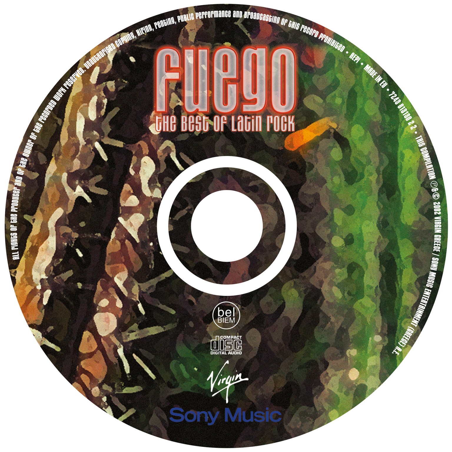 Fuego • album cover – anmar