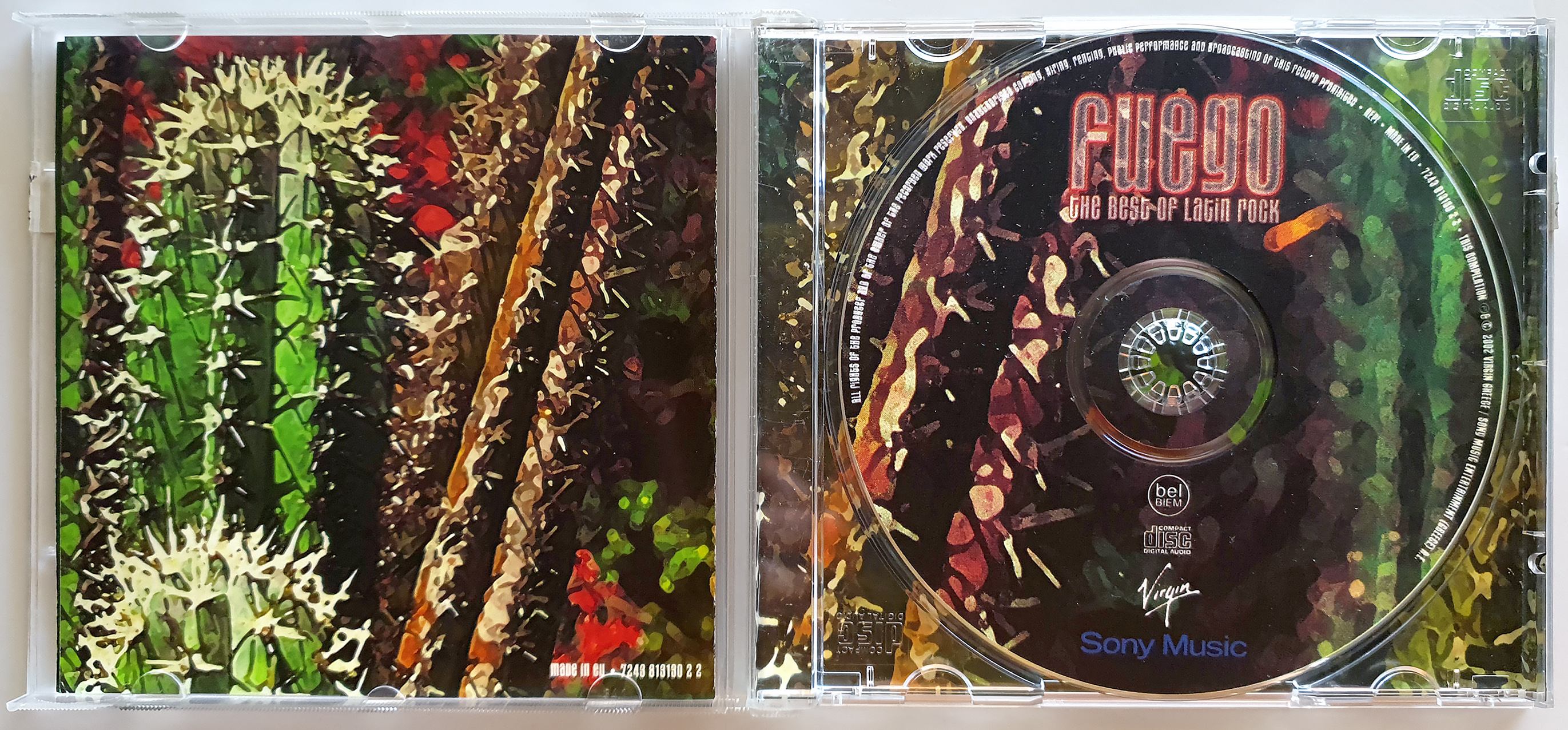 Fuego • album cover – anmar